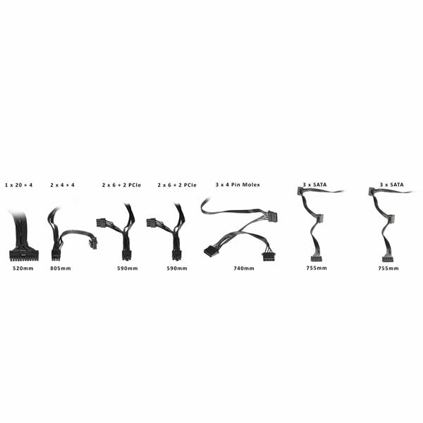 750W ATX PSU GameMax - DTec Computers