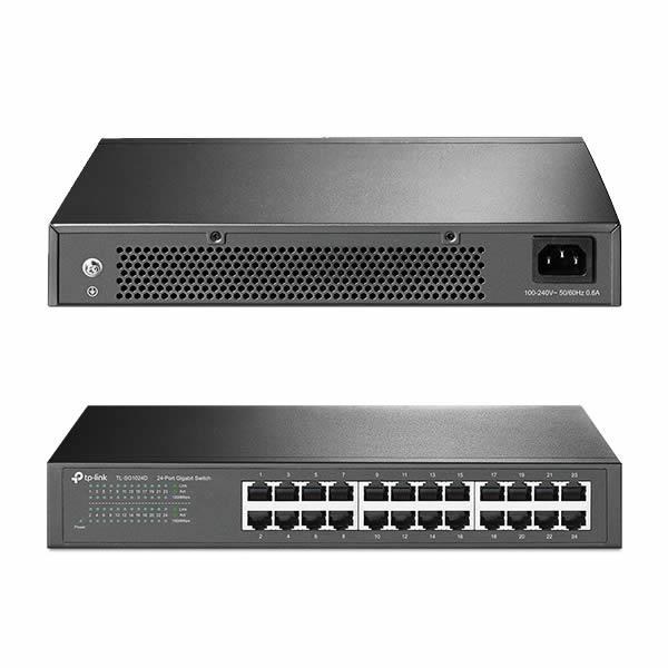 TP-LINK 24-Port Gigabit Unmanaged Desktop/Rackmount Switch - DTec Computers