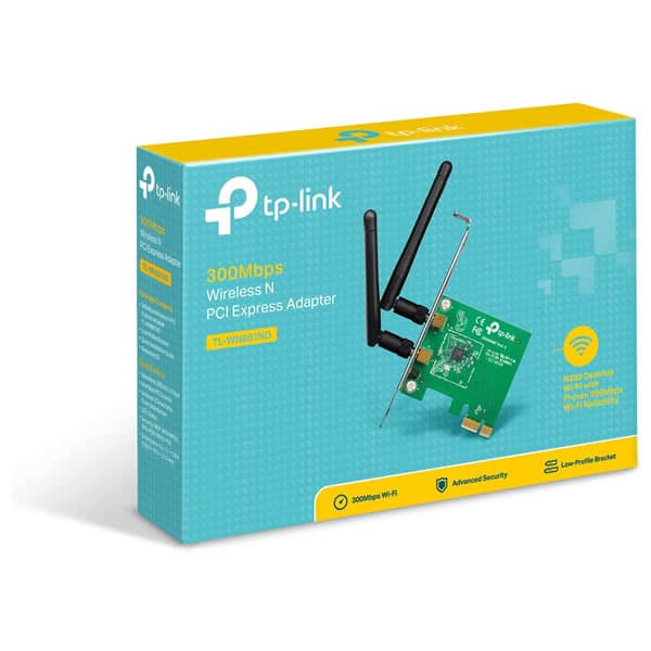 TP-Link 300Mbps Wireless PCIe Card - DTec Computers