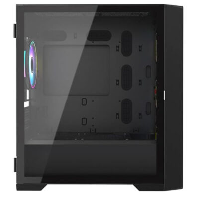 Vida Cyclone Black ARGB Gaming Case - DTec Computers